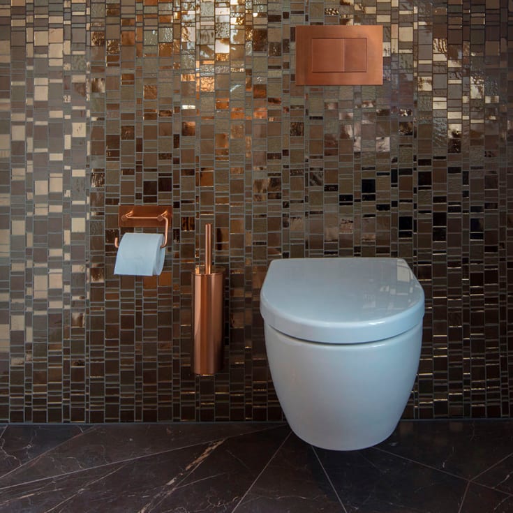 Vola A85 betjeningsplade, messing | A85-19