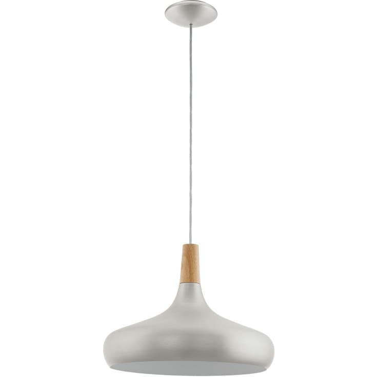 Eglo Sabinar pendellampa, silver, Ø40 cm | 96986