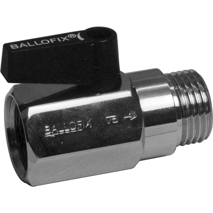 Broen Ballofix Filterfix kuglehane med kontraventil 1/2" | 43100900-226002
