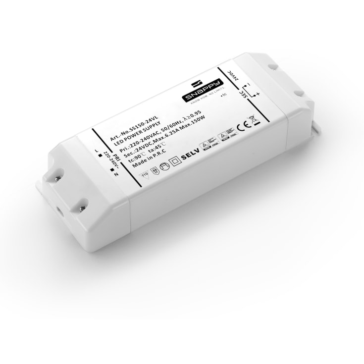 Snappy LED driver, 24V, 150W | SS150-24VL