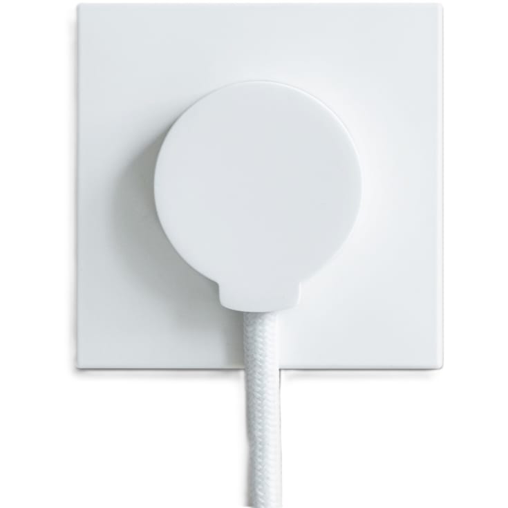 Norm flad stikprop, hvid | 43021