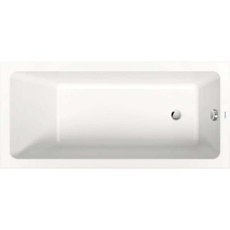 Duravit No.1 badkar, 180x80 cm, vit | 700491000000000