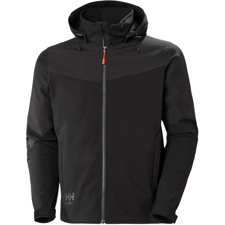 Helly Hansen Oxford softshell jakke, sort, str. L | 74290-990_L