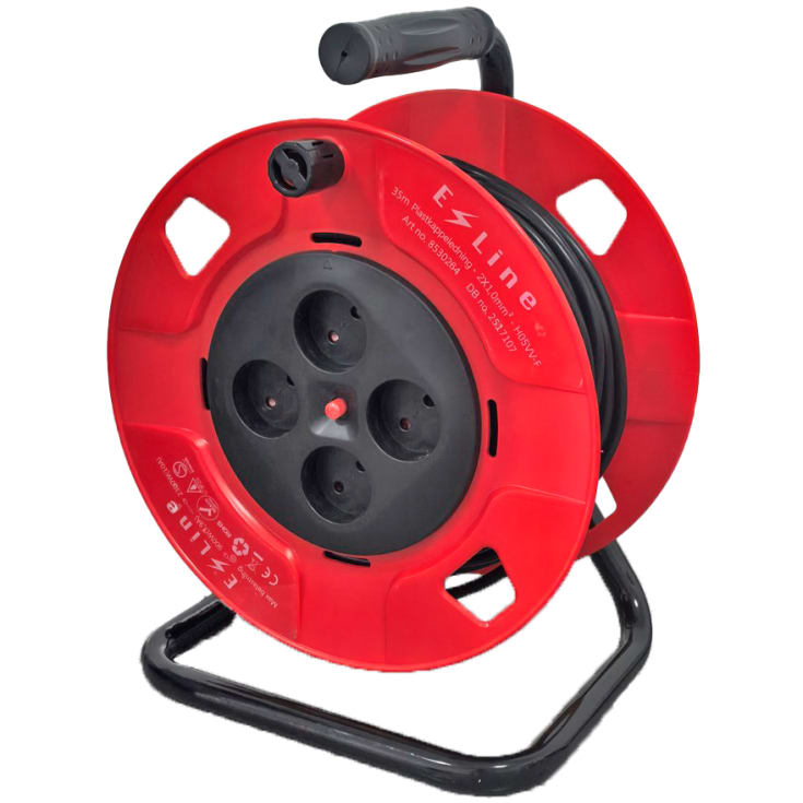 E-line kabeltromle, uden jord, 35 meter | 8530264