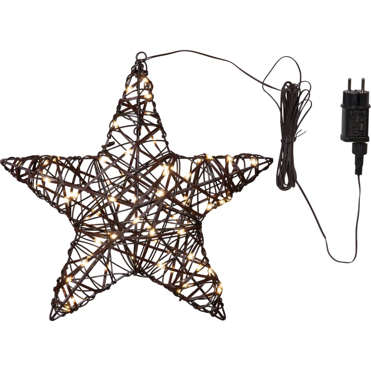 Star Trading Vicke stjerne med lys, 40 cm | 860-58