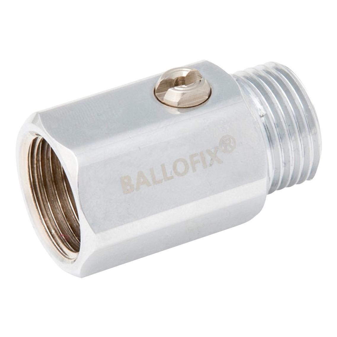 Kjøp Ballofix kuleventil muffe/nippel 1/2" forkrommet 4354500-225002