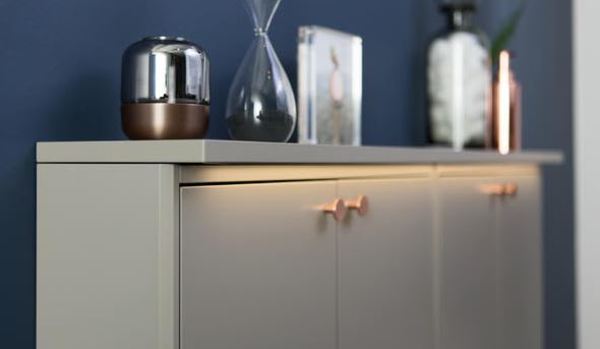 Gustavsberg Graphic topplade belysning, 120x20 cm, hvid ...