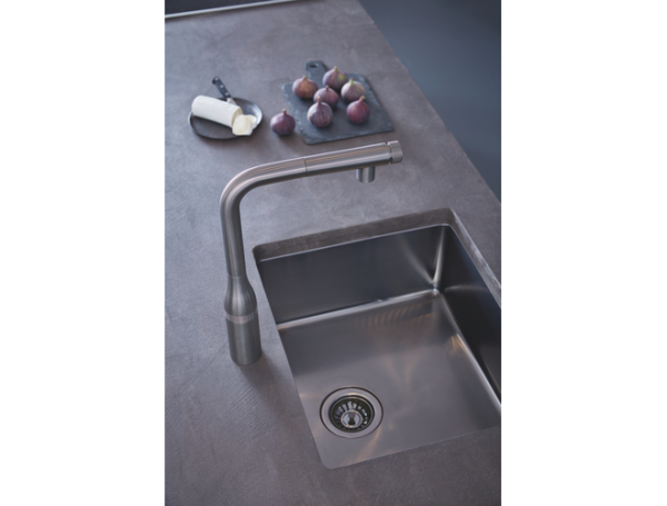 Grohe Essence Smartcontrol kjøkkenbatteri, børstet sort krom | 31615AL0