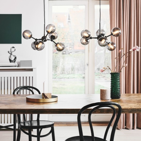 Halo Design Atom Mini pendellampe, røykfarget | 736553
