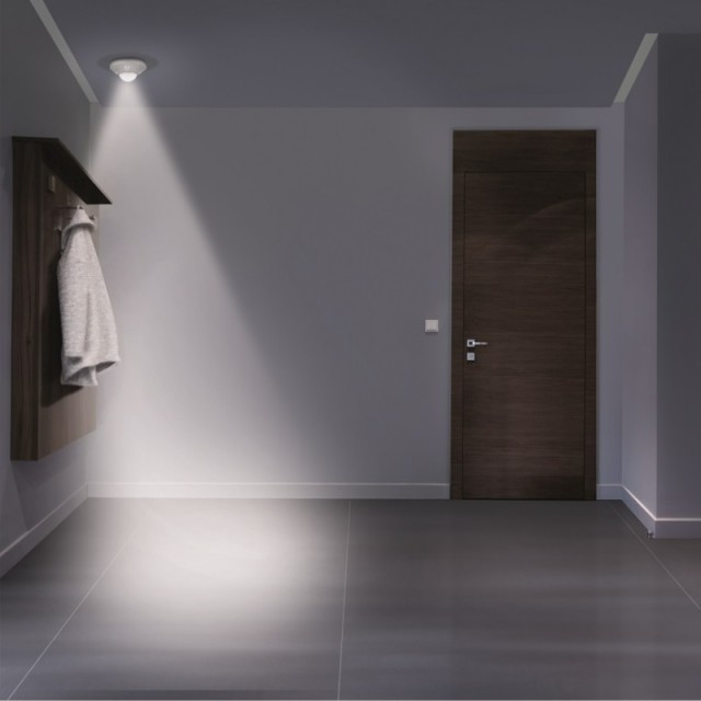 Ledvance Nightlux Ceiling taklampe med sensor, batteri, hvit ...
