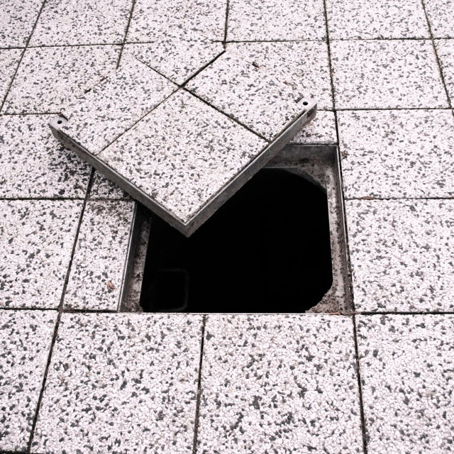 Jesmig fast karm m/dæksel til integrede fliser, passer til 315/425 mm ...