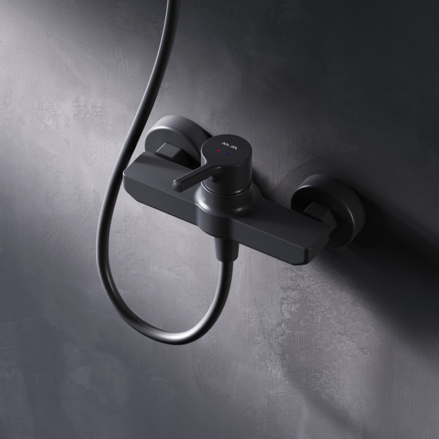 AM.PM X-Joy dusjarmatur, sort | FXB20022