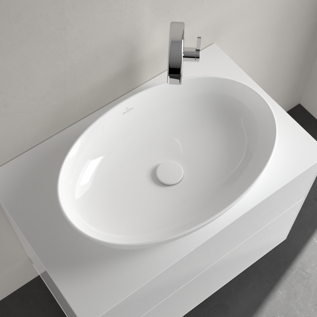 Villeroy & Boch Artis toppmontert servant, 61x41 cm, med CeramicPlus ...