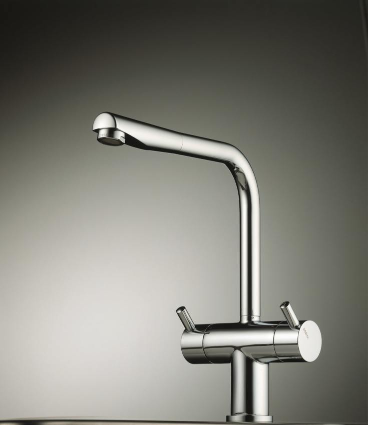 Børma A2 Lux køkkenarmatur, krom