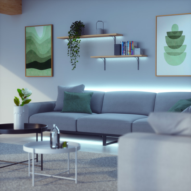 Nanoleaf Essentials forlænger til LED strip, 1 meter | NL55-0001LS-1M