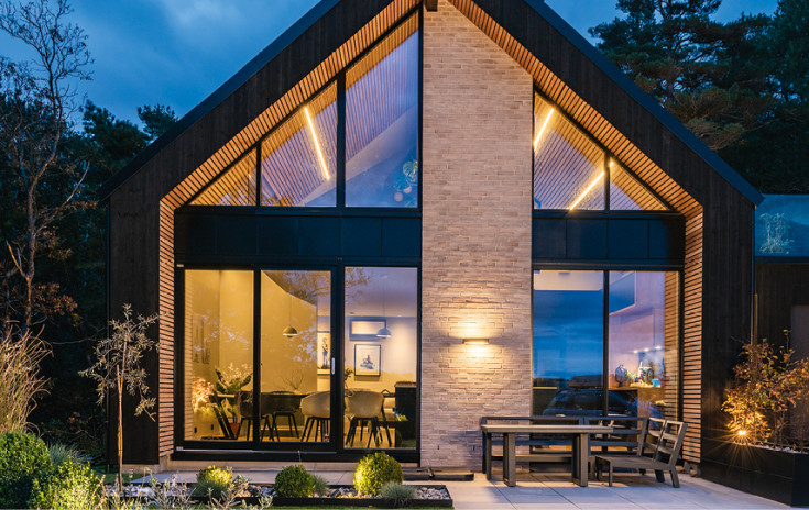 SG Edge udendørs væglampe, 2700K, grå | 623350 - BilligVVS.dk