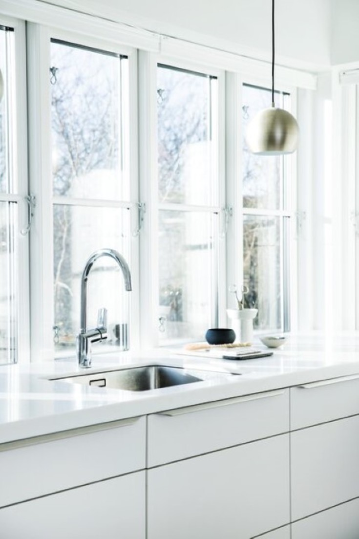 Damixa Clover Green køkkenarmatur, krom | 600700000