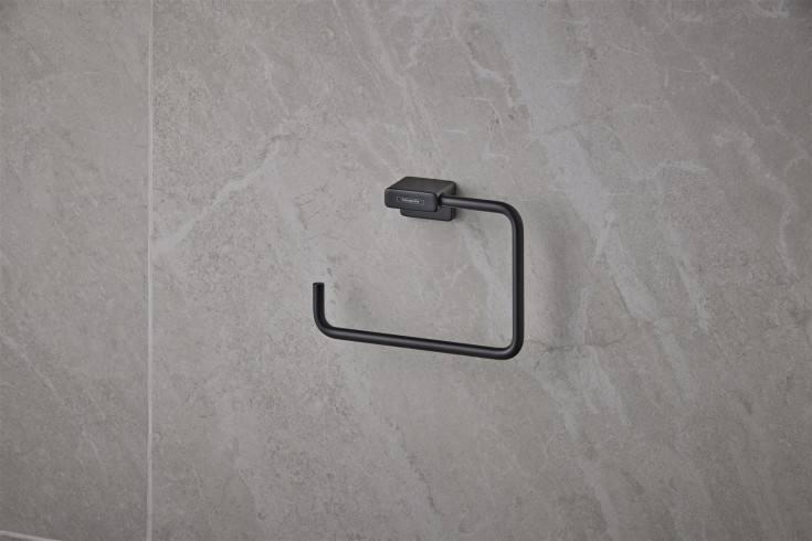 Hansgrohe AddStoris håndklædering, mat sort | 41754670
