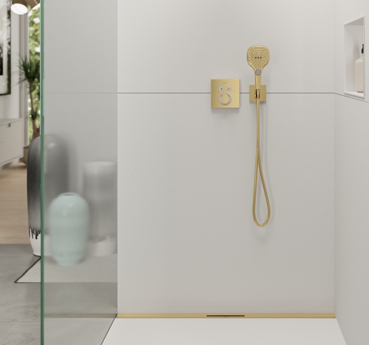 Hansgrohe Isiflex bruseslange, 1,6 meter, guld | 28276990