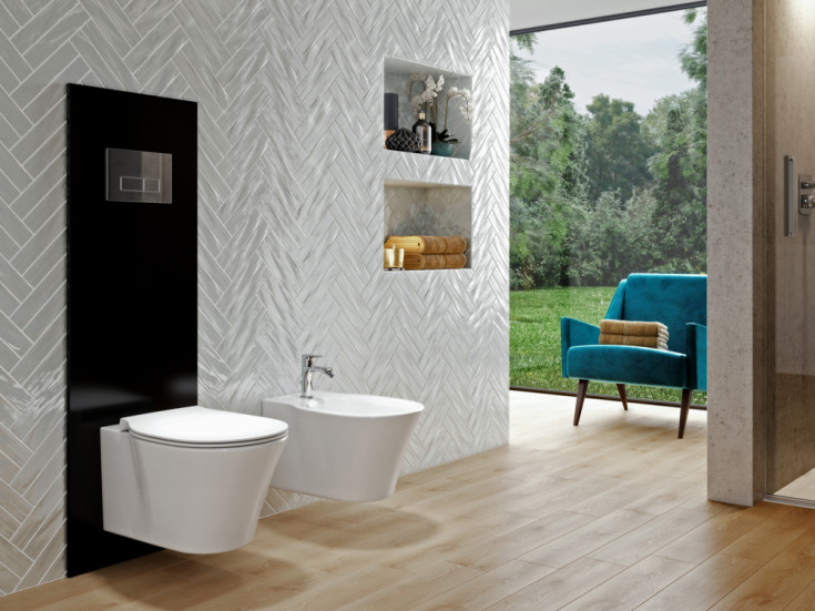 Ideal Standard Oleas betjeningsplade, krom | R0121AA