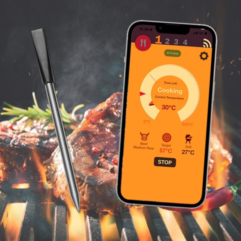 Grill'n'Go Smart Wireless stegetermometer, trådløst | GNG20