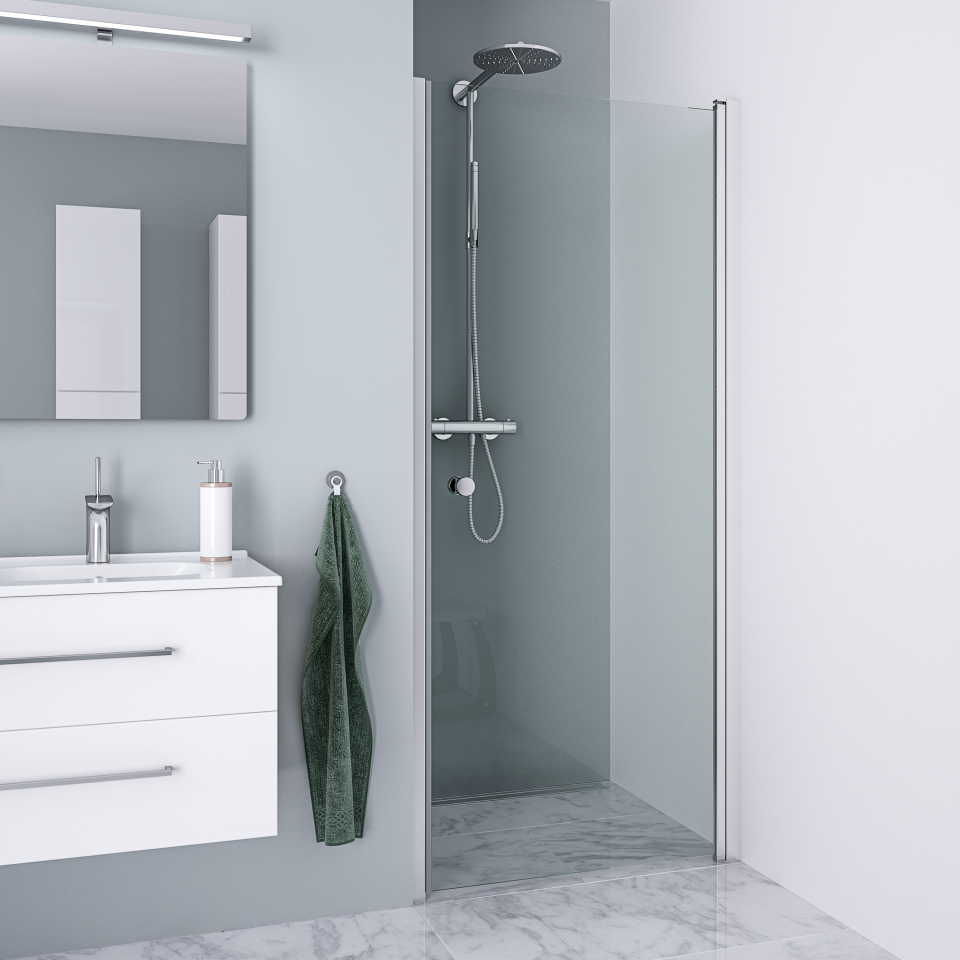 Dansani Match brusedør | 67-69 cm | Køb hos BilligVVS.dk