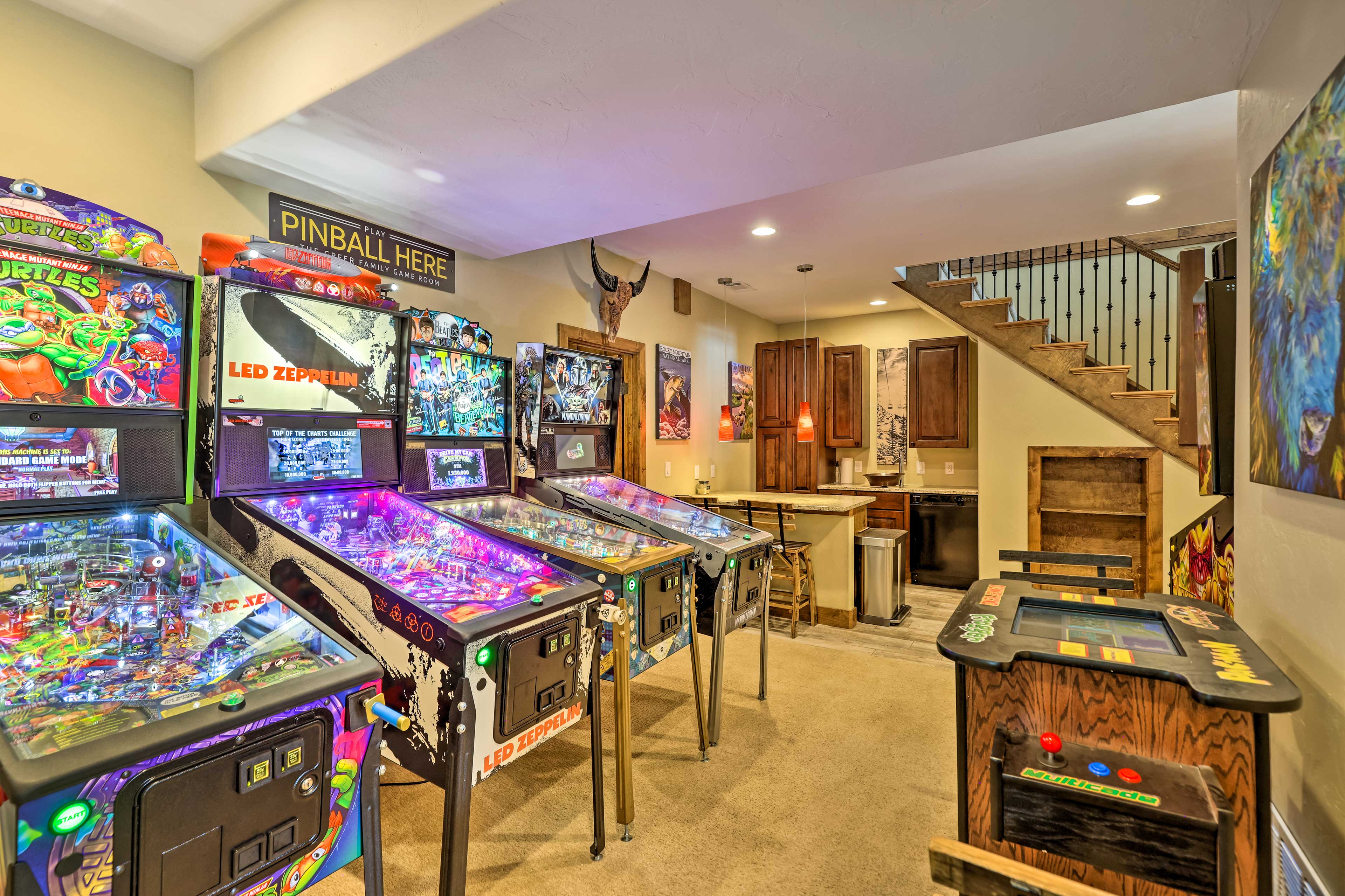 Game Room & Hot Tub: Luxe Grand Lake Retreat! | Evolve