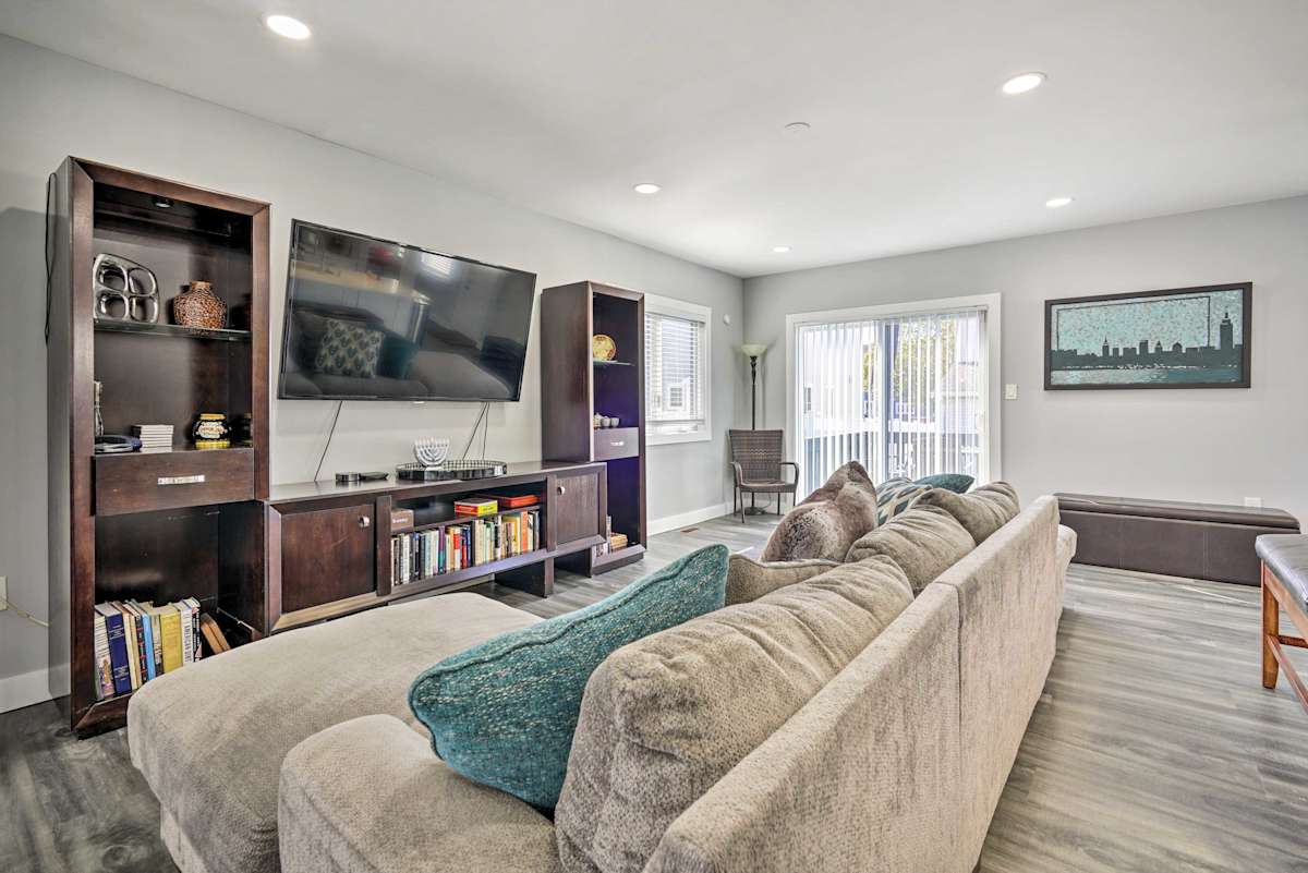 Long Branch Getaway: Grill, 1 Block to Beach! | Evolve