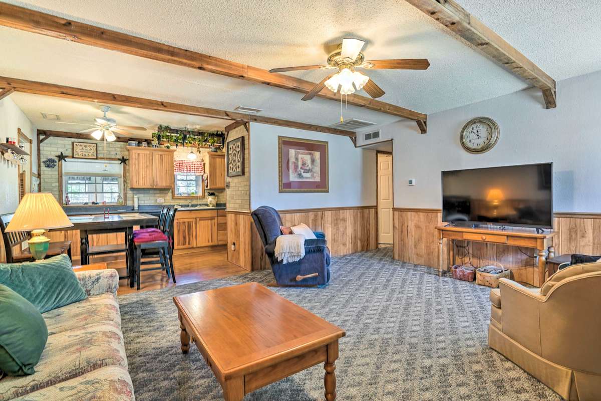 Charming Ingram Home w/ Yard & Furnished Patio! | Evolve