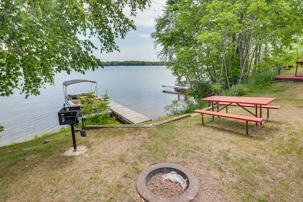 Pet-Friendly Wisconsin Cabin on Lake w/ Fire Pit! - Townsend, WI | Evolve