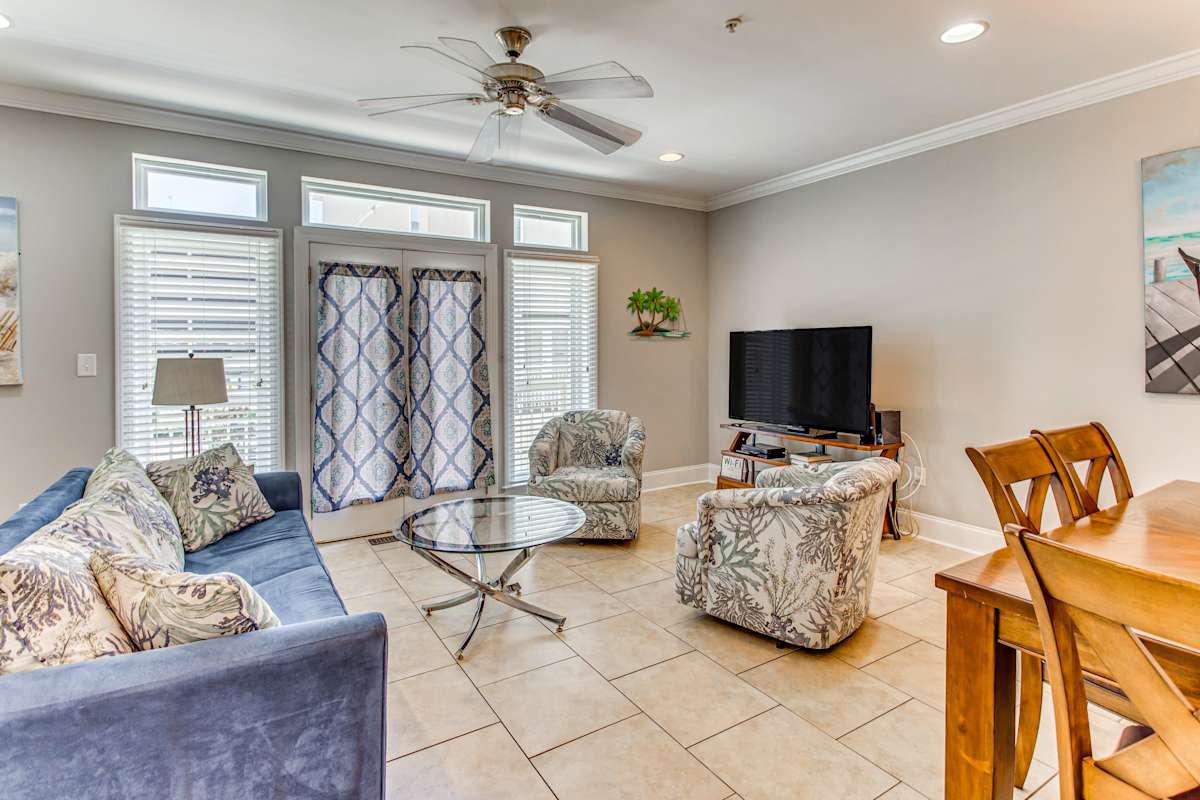 Central Myrtle Beach Townhome, Walk to Beach | Evolve