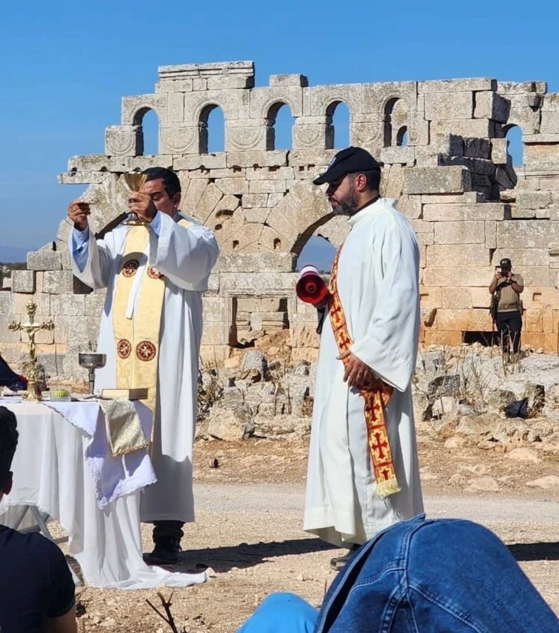 Maronite Church in Syria celebrates Mass at ancient shrine of St. Maron ...