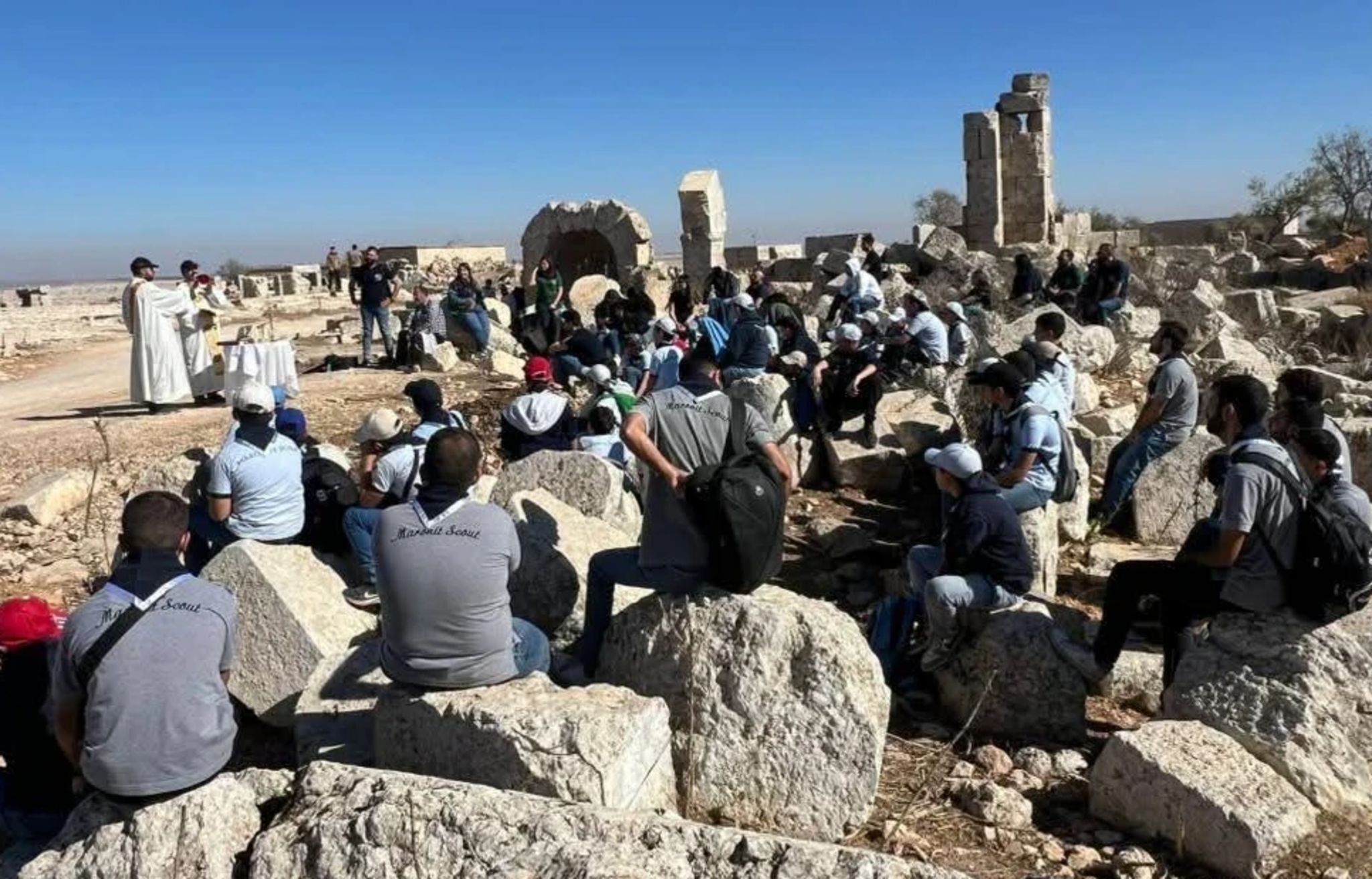 Maronite Church in Syria celebrates Mass at ancient shrine of St. Maron ...