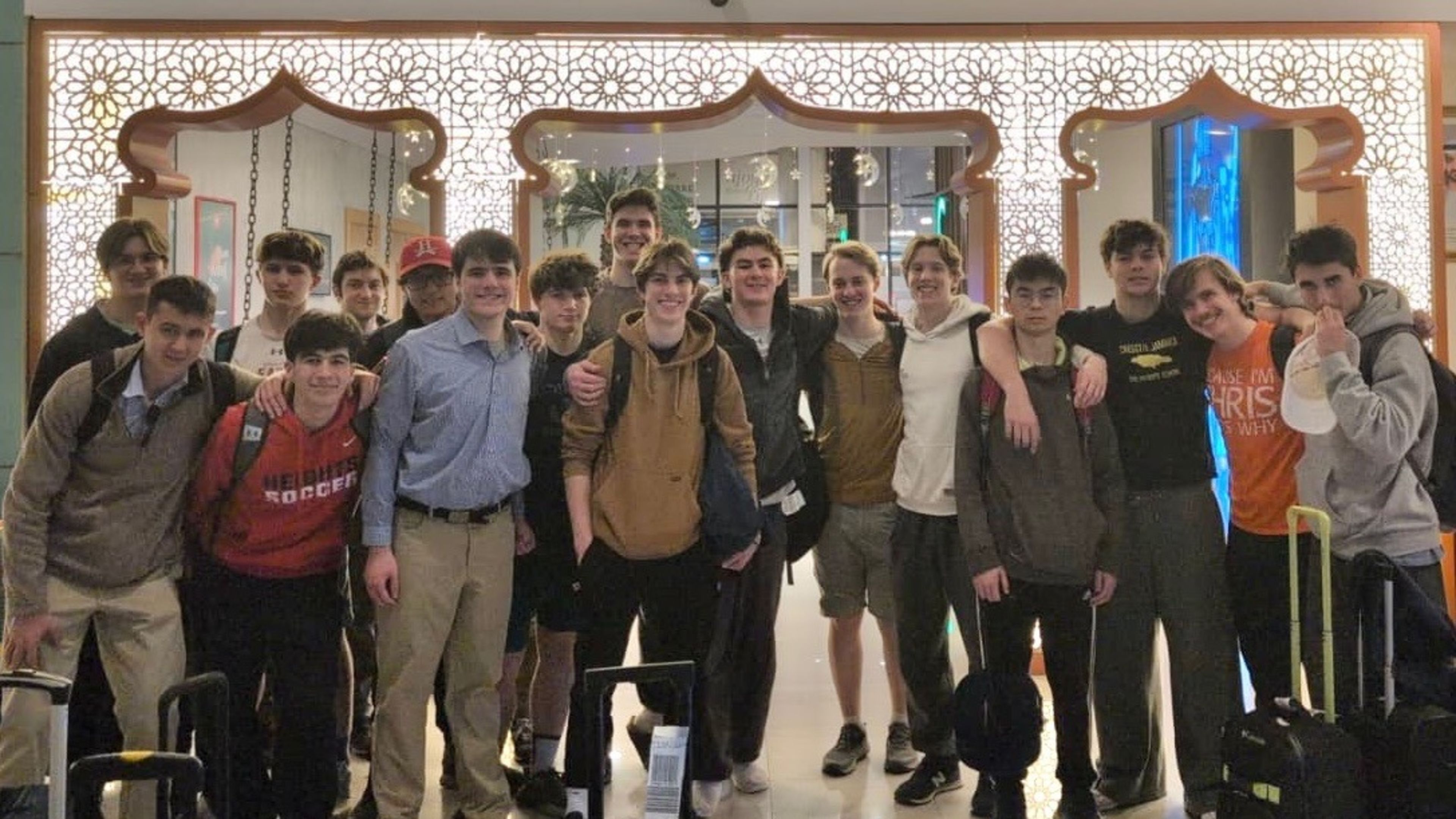 High school boys from The Heights School return safely to U.S. after ...