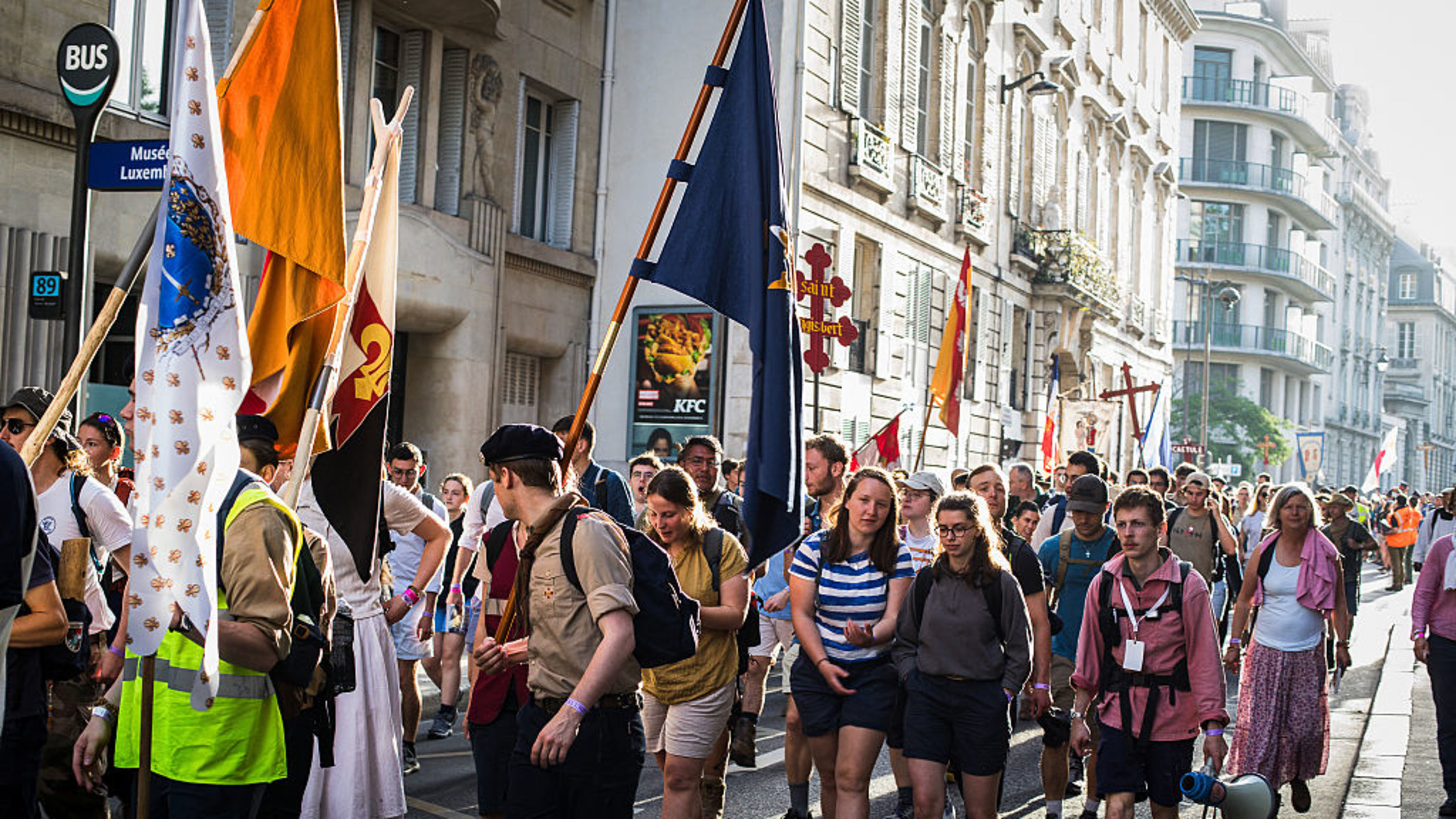Young Catholics drive record crowds for Chartres Pilgrimage in France