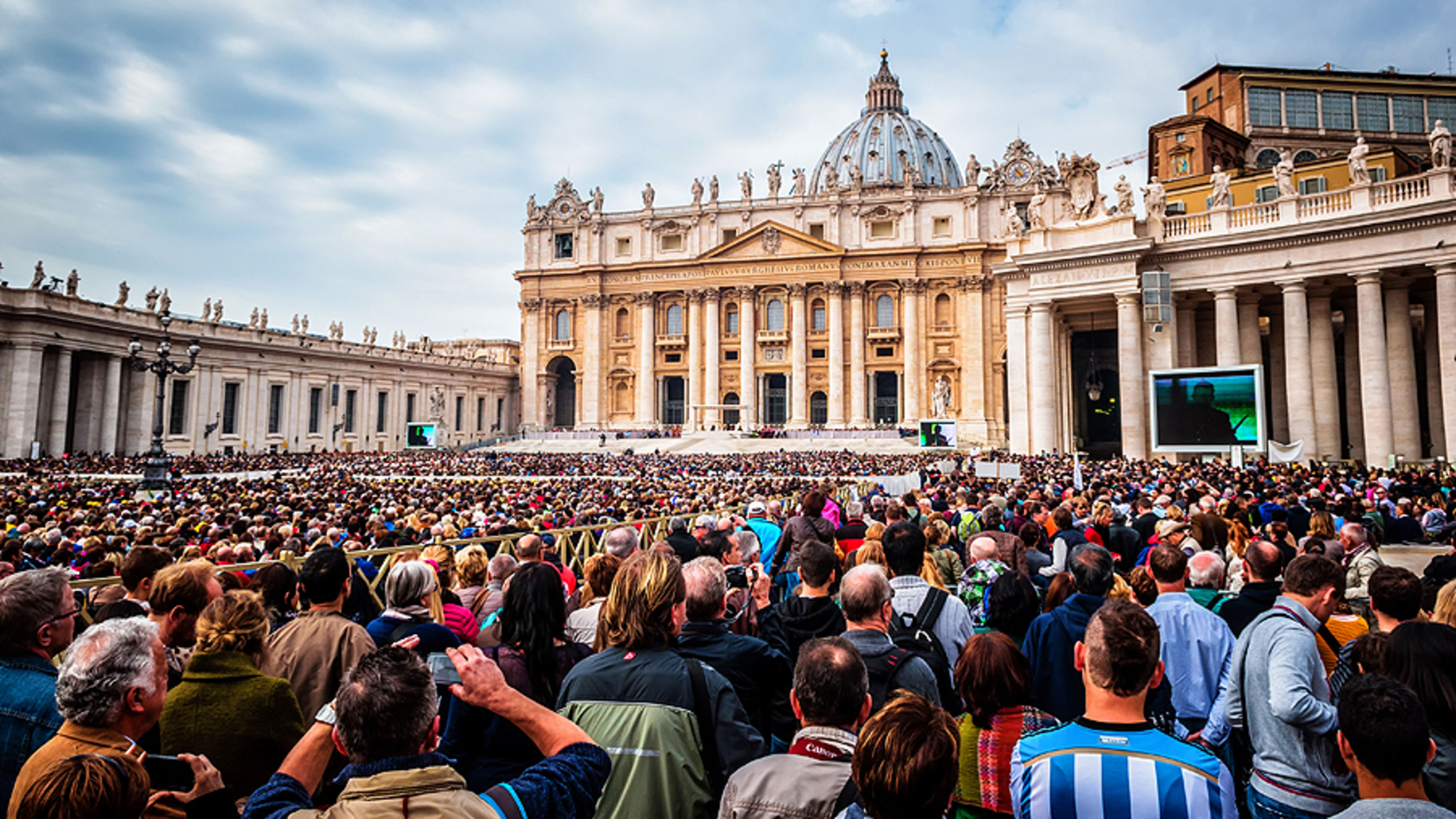 The Catholic Church grew faster than the global population in past decade