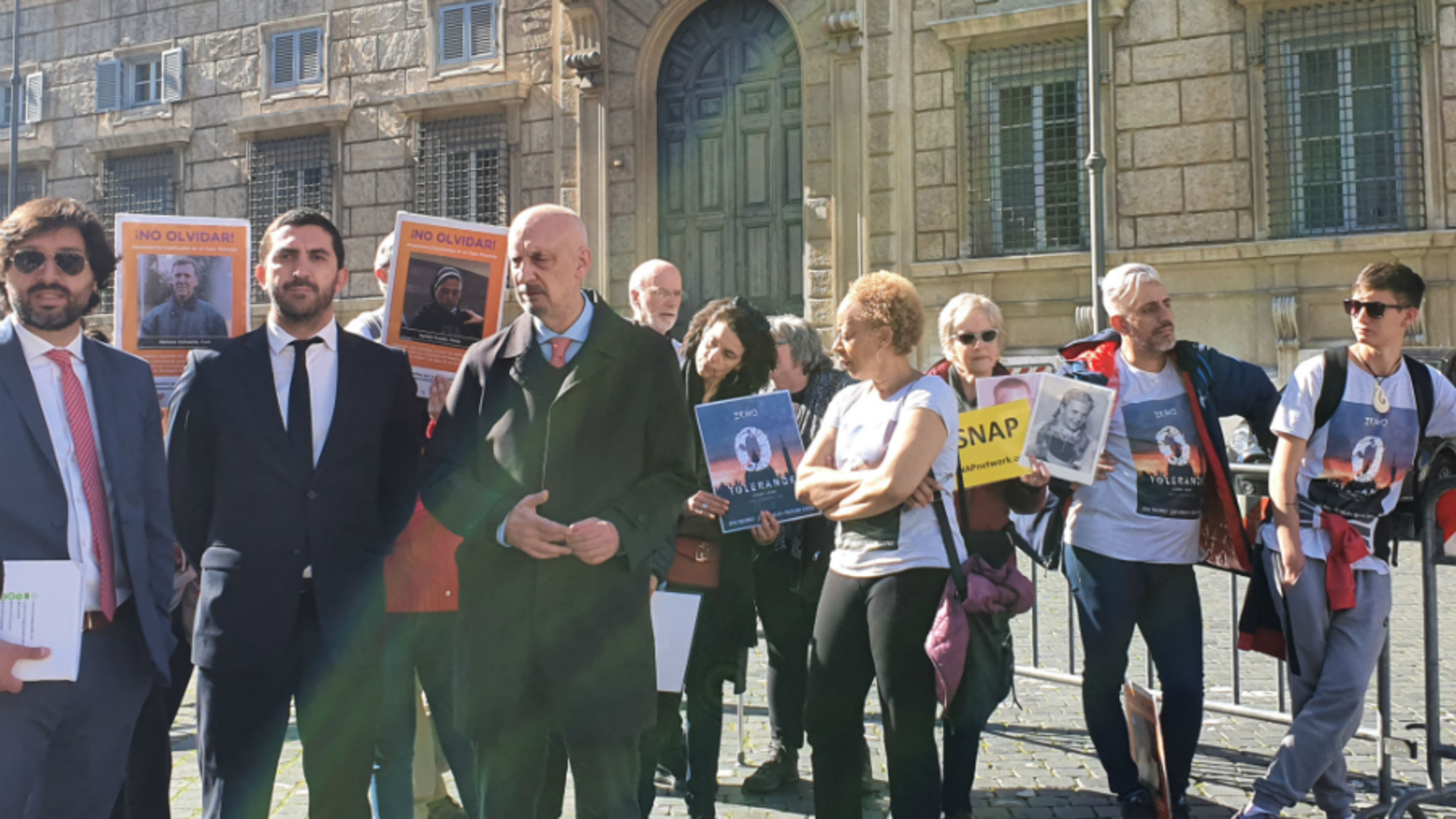 Argentine clergy abuse victims in Rome, one year after Vatican summit