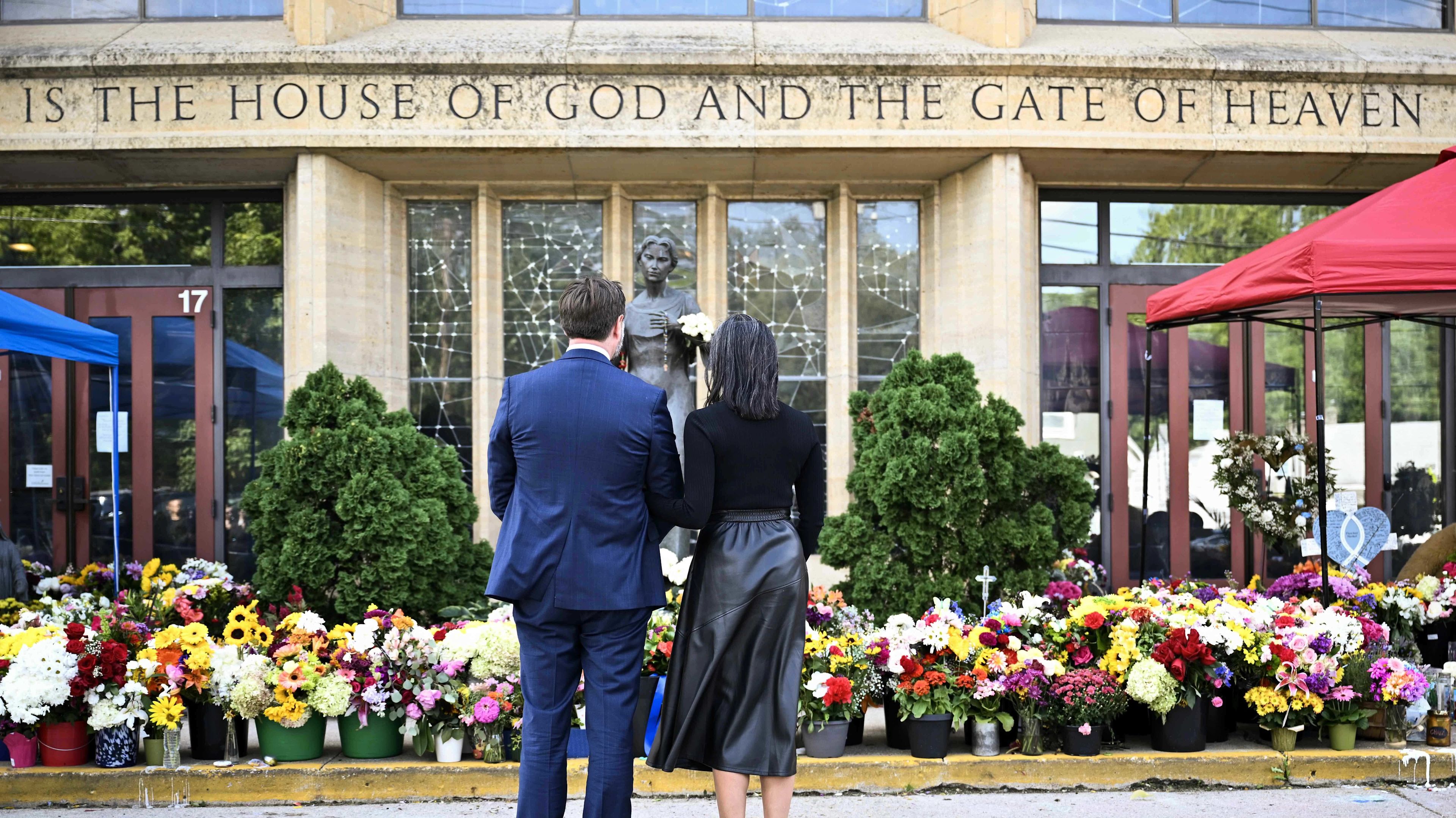 Vice President JD Vance meets with victims of Minneapolis church shooting