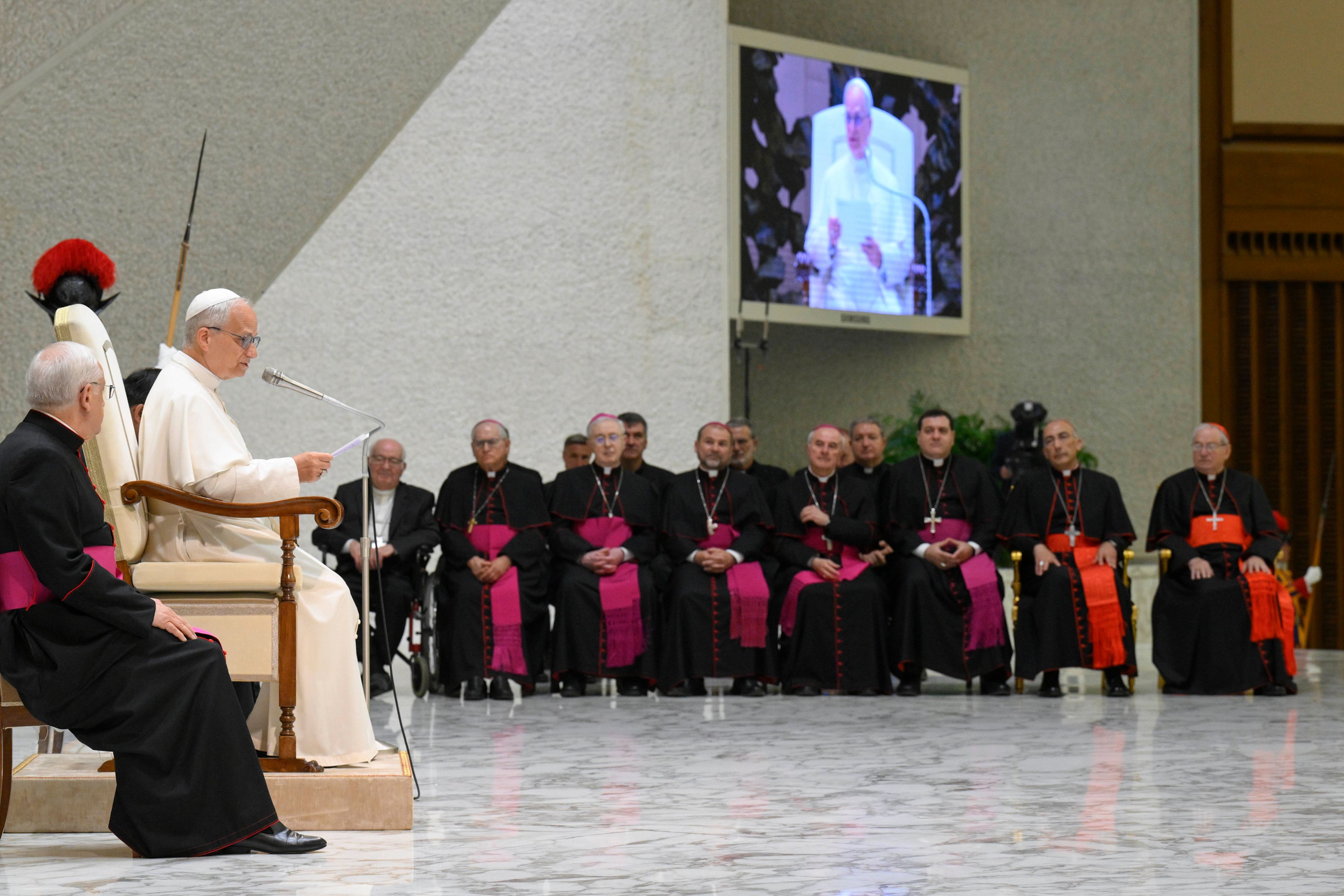 Rome’s priests look for leadership from their new bishop, Pope Leo XIV