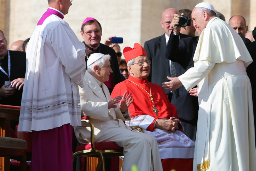 Pope Francis calls Benedict XVI the ultimate 'grandfather'