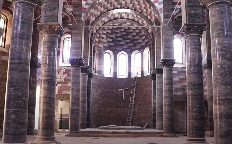 Church destroyed by ISIS in Iraq completely restored 10 years later