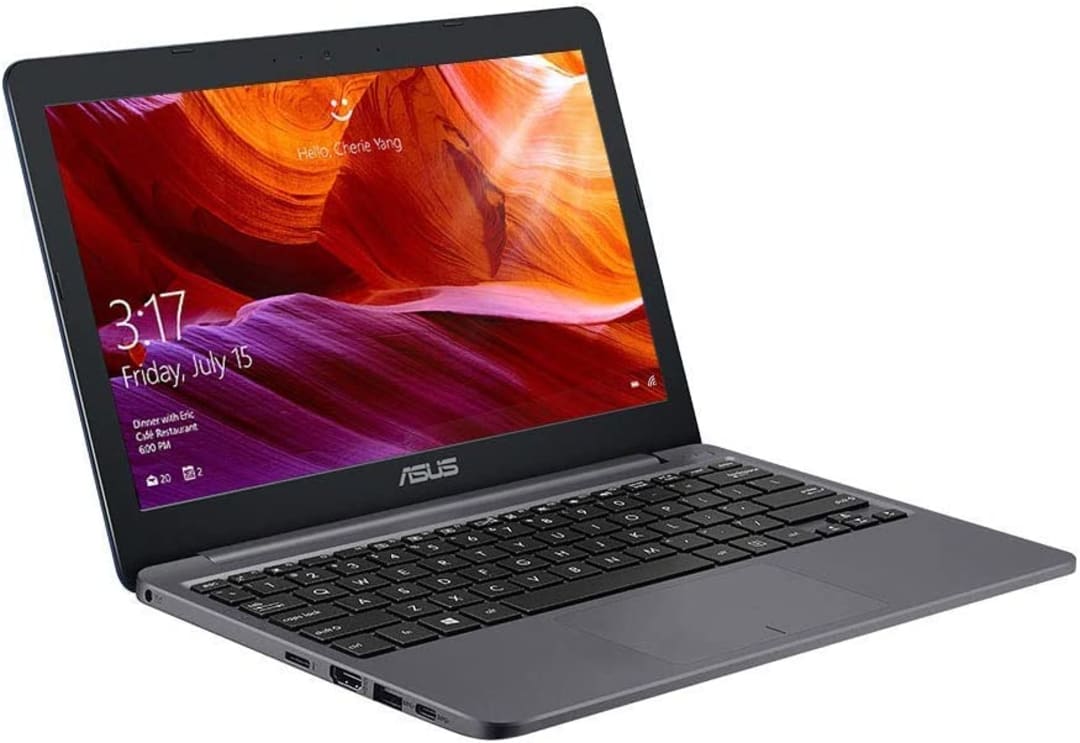 ASUS VIVO BOOK E203N Laptop | Intel Celeron N3350, 4GB, 64GB SSD, 11.6 ...