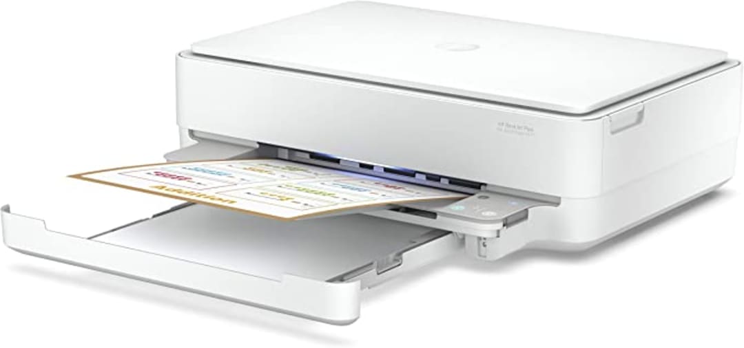 HP DeskJet Plus Ink 6075 | Print, Scan, Copy, Printer | ExcelDisc