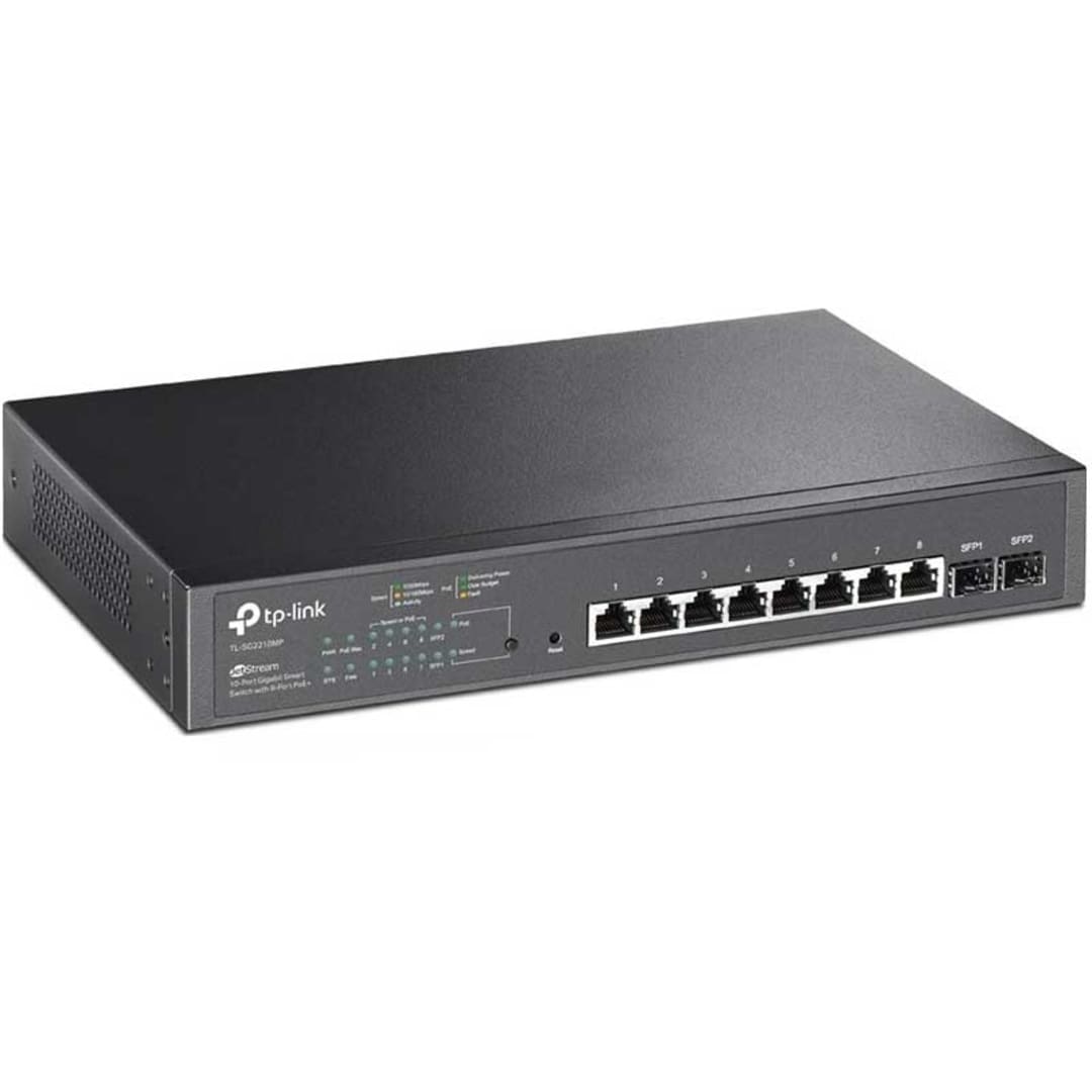 TP-LINK TL-SG2210MP | 8 Port, PoE+ Switch | ExcelDisc