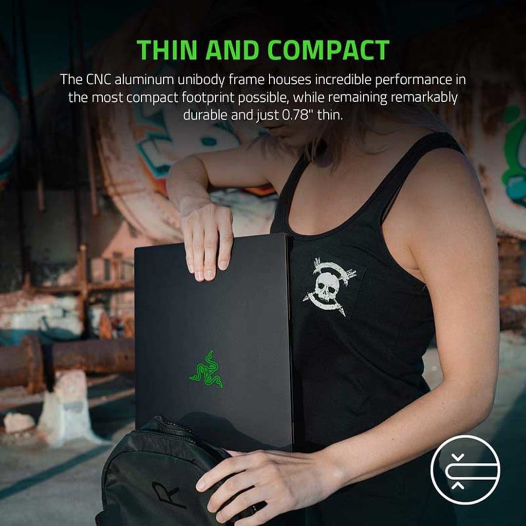 Razer Blade 15 RZ09-0369AE2 i7-10750H, 16GB, 512GB SSD, NVIDIA GEFORCE ...