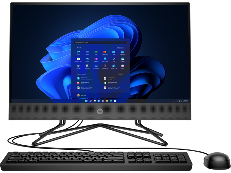 HP AIO 200 G4 | i5-10210U, 8GB, 1TB HDD, 21.5" FHD | ExcelDisc