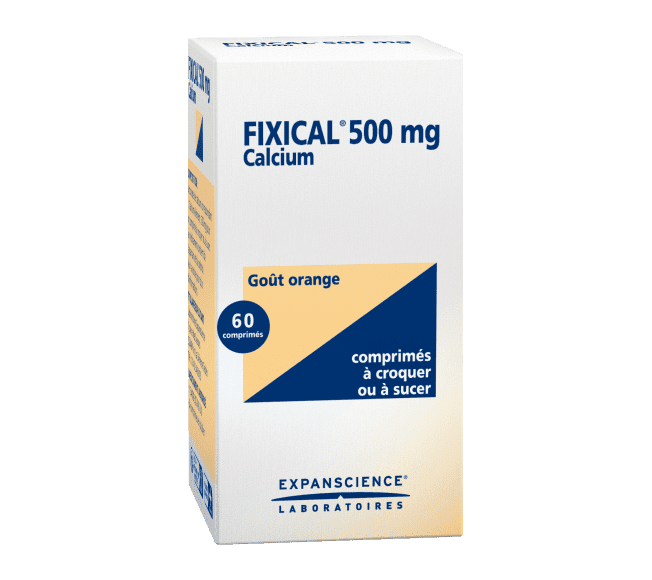 Fixical® 500 mg: medicine based on calcium (60 tablets box)