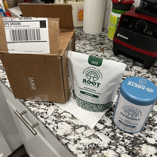 Expert review of Areté Adaptogens Peak Performance Stack: Root Strength + Shroomy Gummies ...