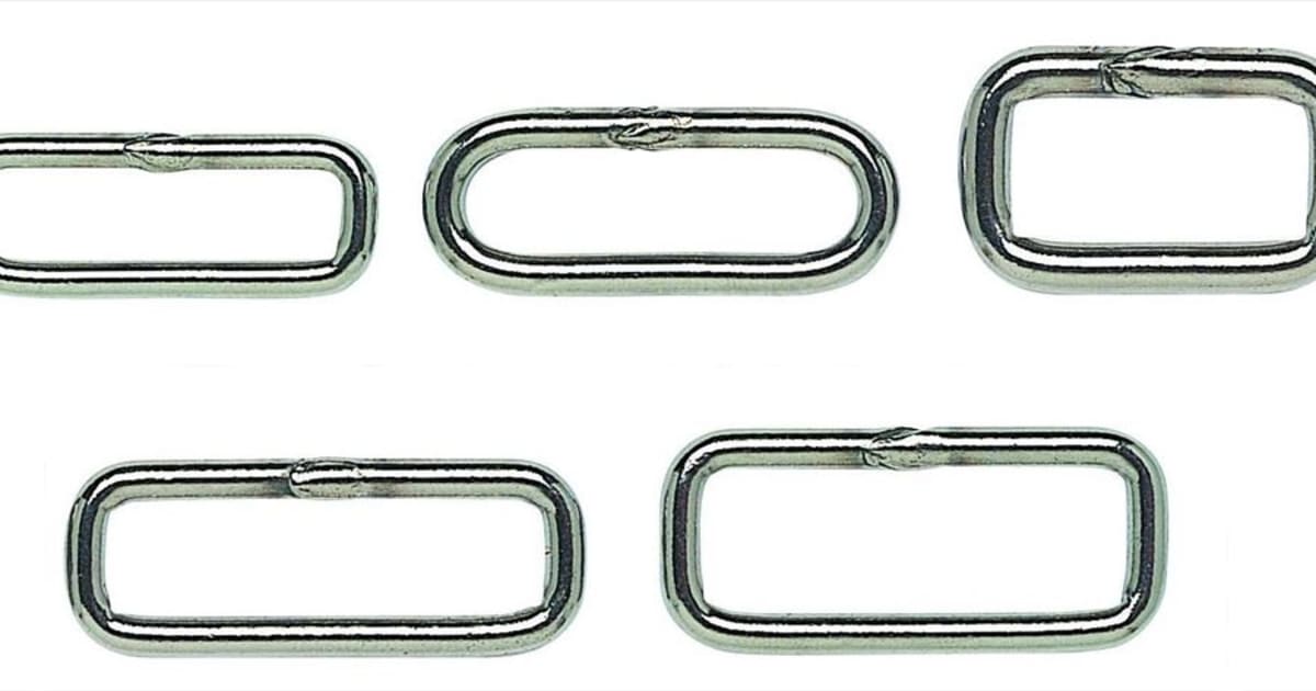Welded and unwelded single chain links | expometals