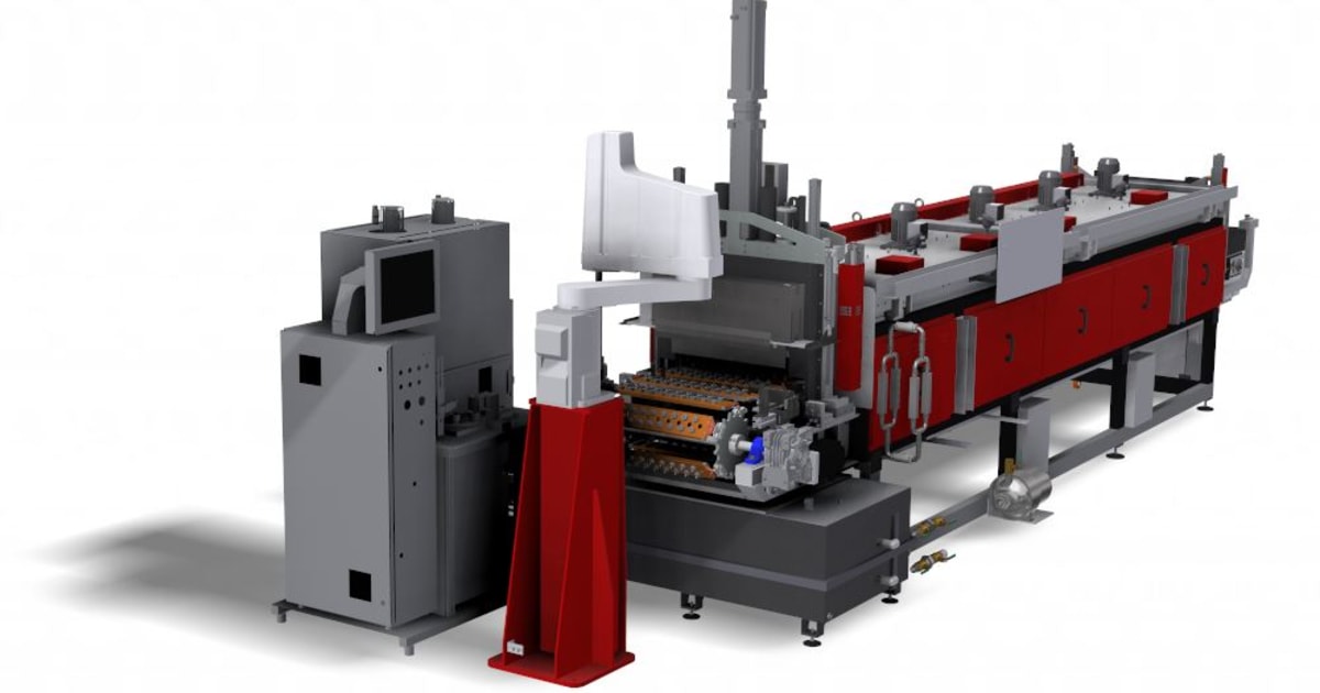 Hot setting line for springs heat treatment | expometals